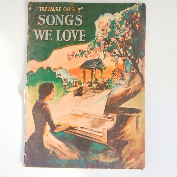 Accents | Vintage 1936 Treasure Chest Of Songs We Love Sheet Music ...